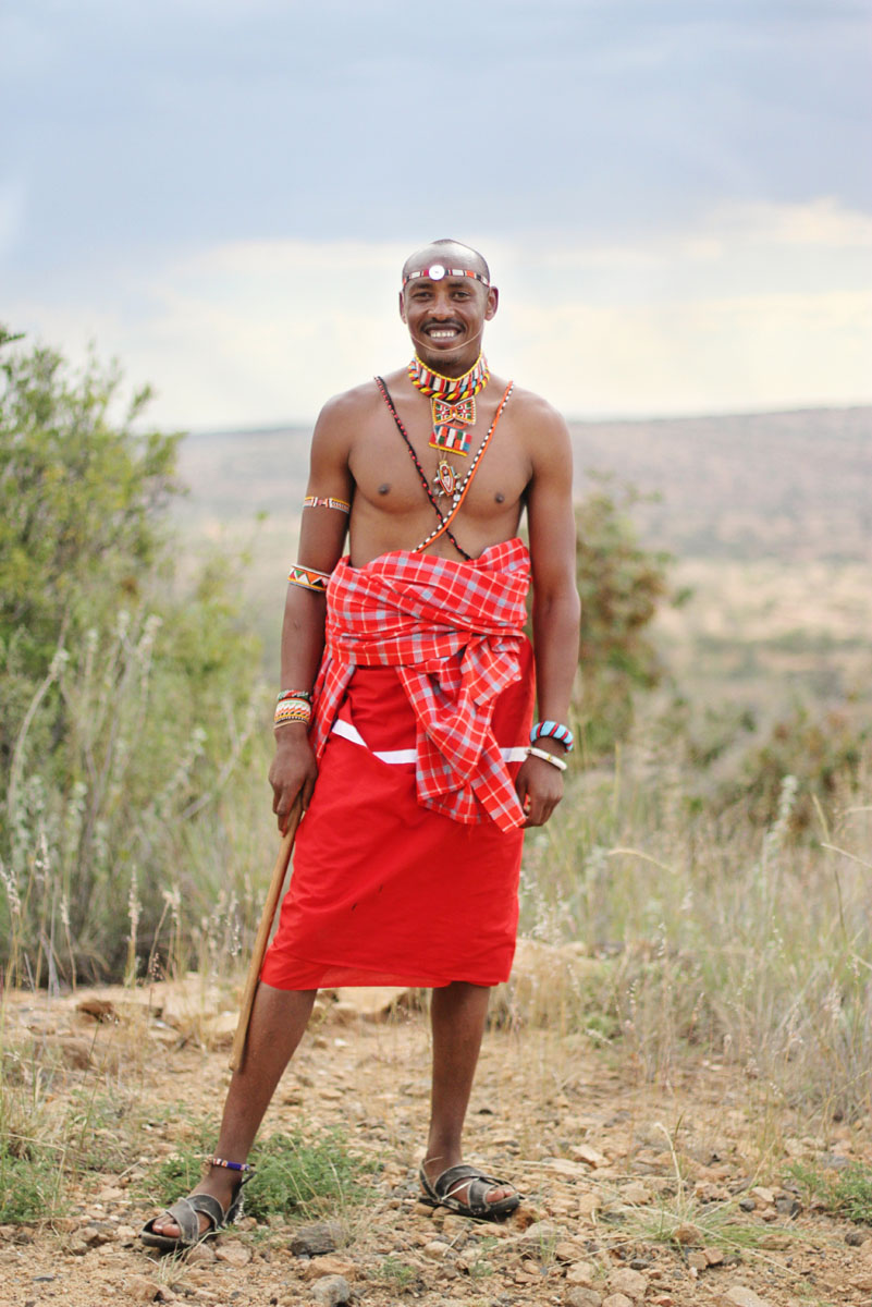 Maasai Man Kenya - Entouriste