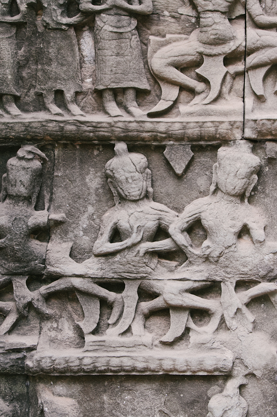 Temple Carvings Ta Prohm - Entouriste
