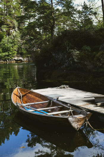 Canoe in Bergen Norway - Entouriste