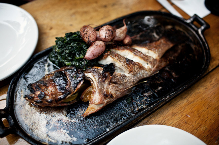 Grilled Fish at Hartwood Restaurant in Tulum - Entouriste
