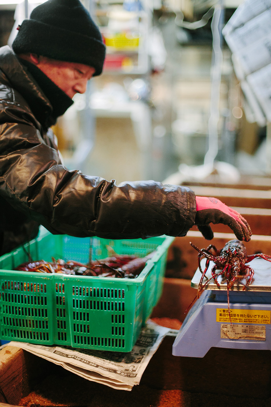 Seafood Scale in Tokyo - Entouriste