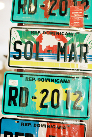 License Plates in the Dominican Republic - Entouriste