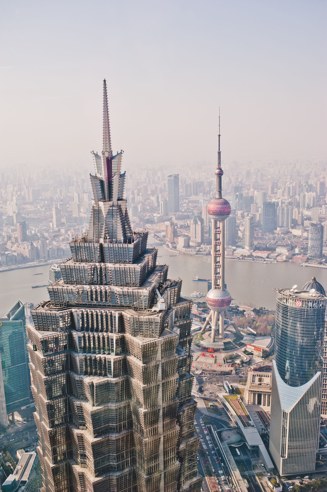 Shanghai City China from Above - Entouriste