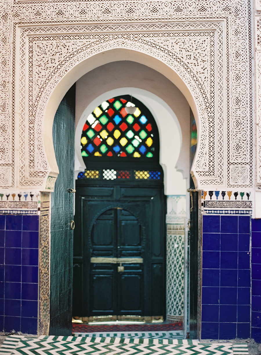 Stained Glass Window in Morocco - Entouriste