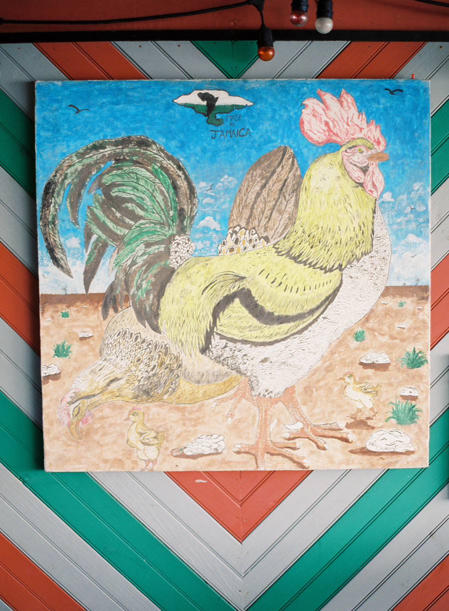 Chicken Poster in Jamaica - Entouriste