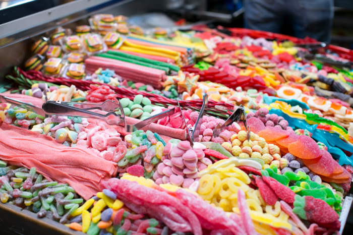 Candy Store in Barcelona Spain - Entouriste
