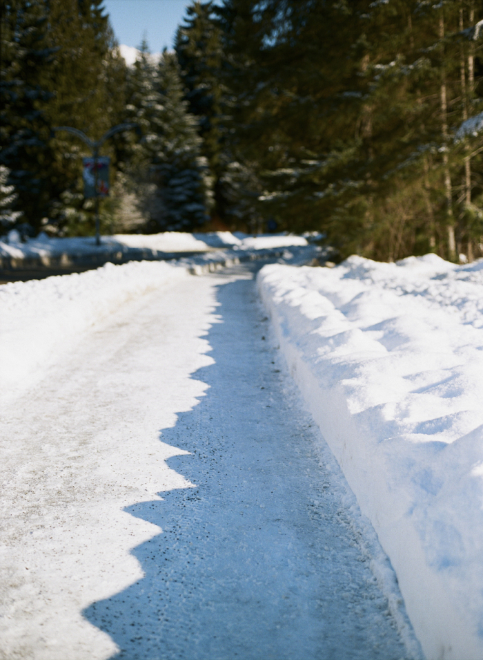 Plowed Roads and Snow Banks in Whistler British Columbia - Entouriste