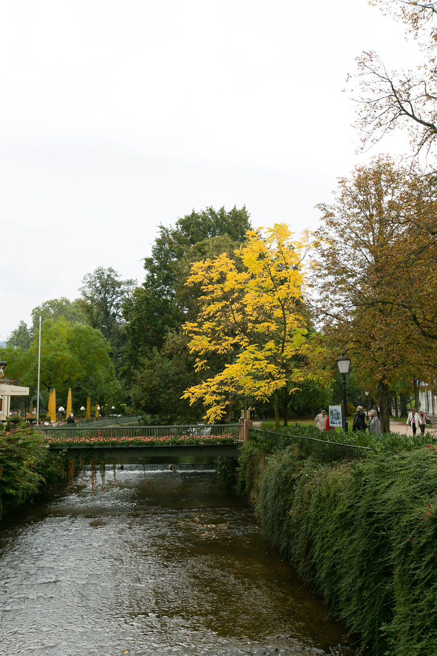 Canal Through the City in Baden Baden Germany - Entouriste