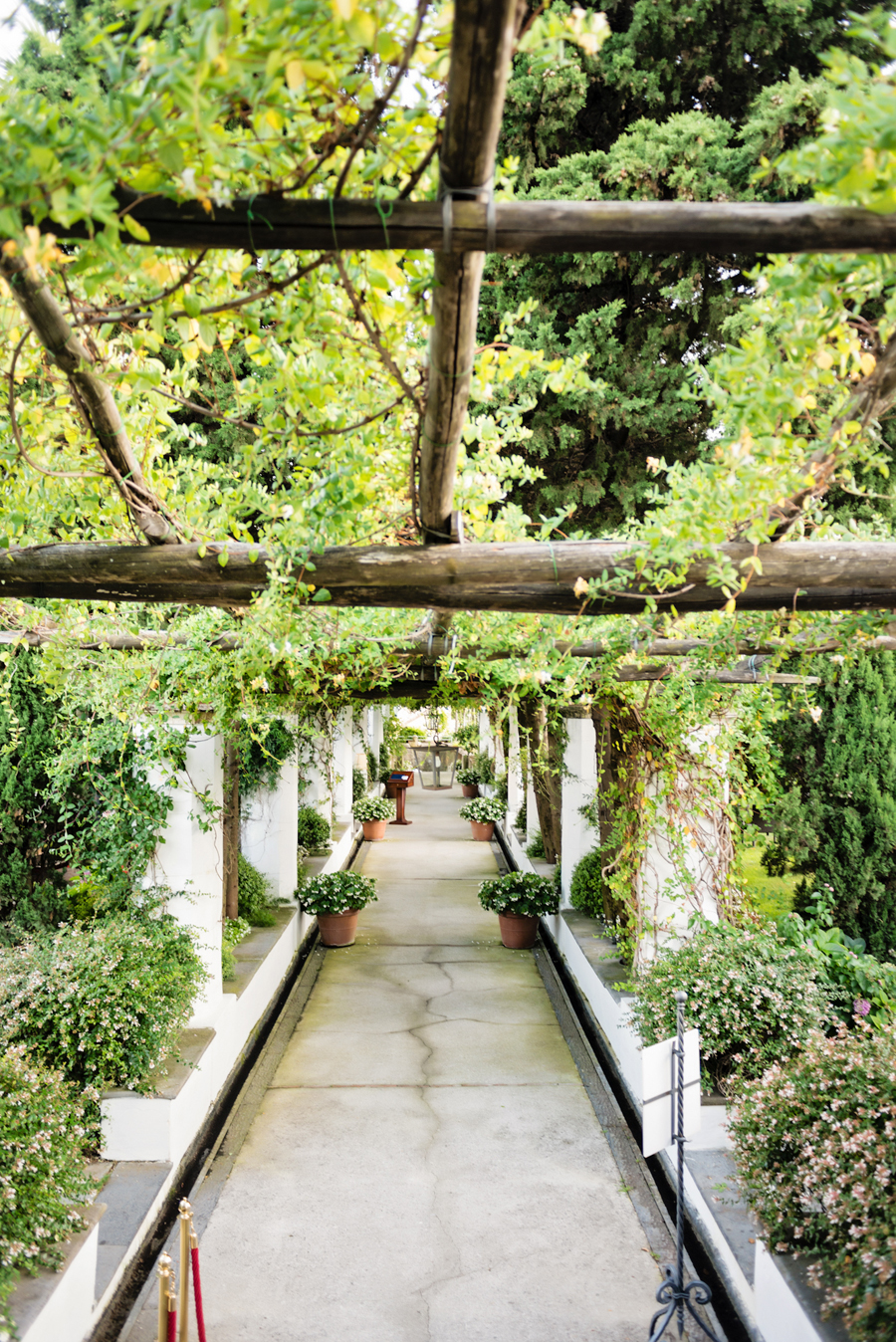 Stone Walkway at Villa Cimbrone in Ravello Italy - Entouriste