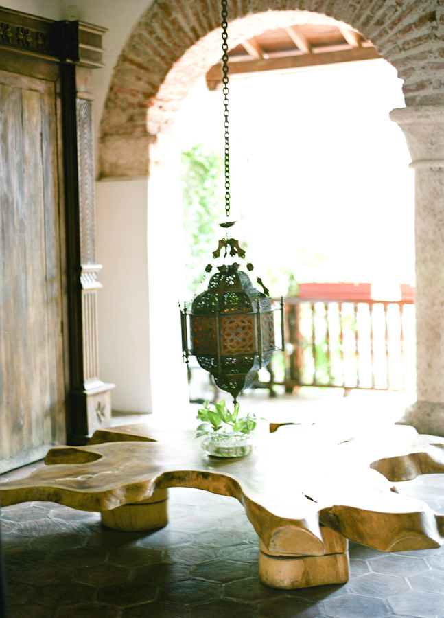 Decorative Patio in Cartagena Colombia - Entouriste