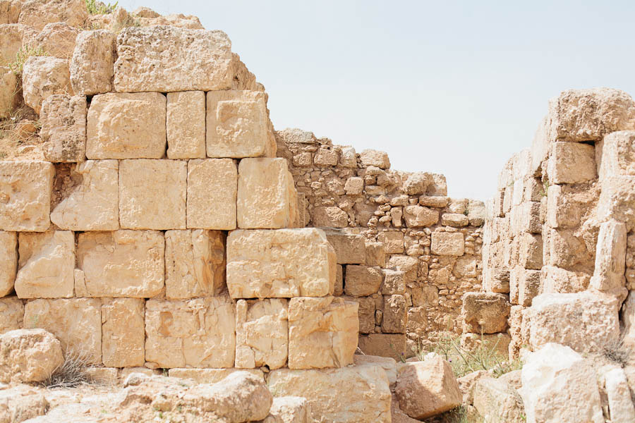 Ancient Stone Wall at the Herodian Ruins - Entouriste