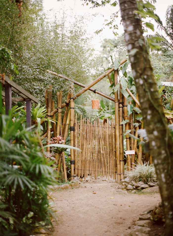 Bamboo Fence at Monte Azul Eco Lodge in Costa Rica - Entouriste